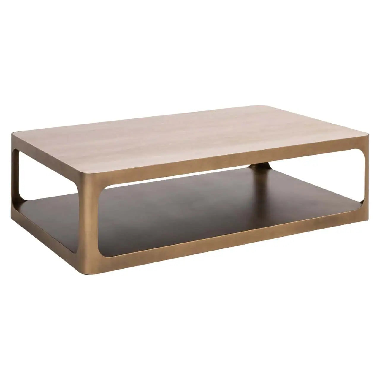 Kafijas galds Claridge sand Richmond Interiors 35/130/80 cm smiltis ...